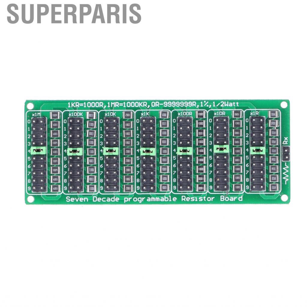 Superparis Resistor Board Programmable 1R To 9999999R Alternative ...