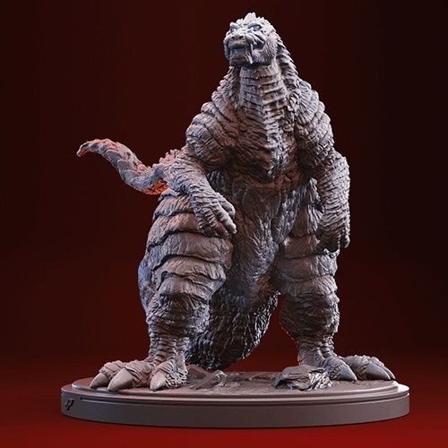 [Exclusive] โมเดลฟิกเกอร์ Godzilla Singularity gk White Model 3d สีขาว ...