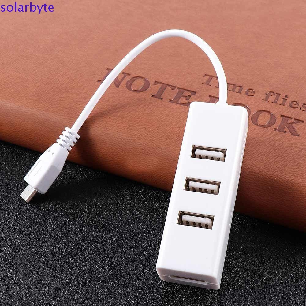 Solarbyte สายต่อ USB 2.0 Universal USB เป็น OTG 4 พอร์ตอะแดปเตอร์ Micro USB | Shopee Thailand