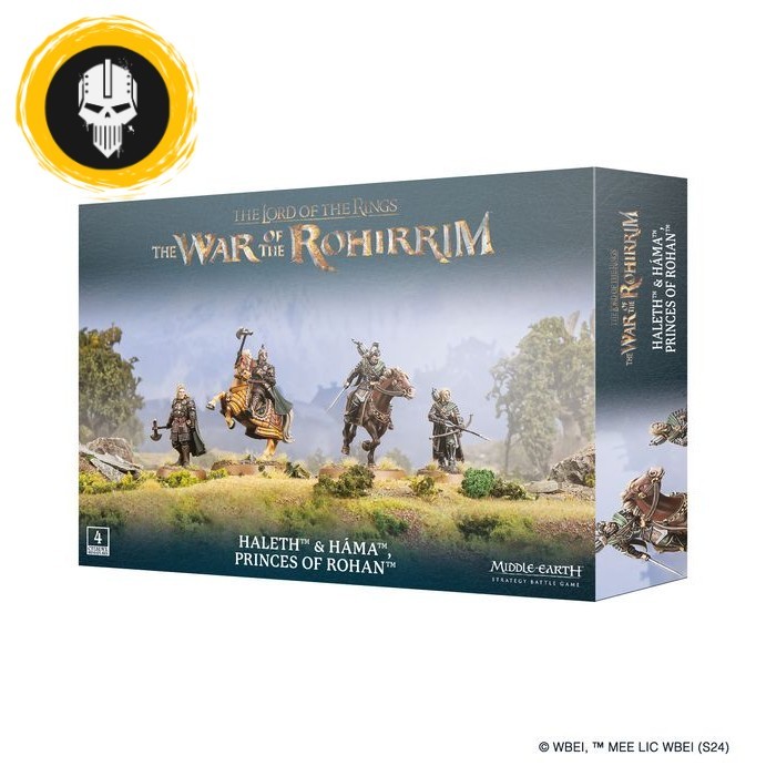 (NEW RELEASE) MIDDLE-EARTH SBG: HALETH & HAMA PRINCES OF ROHAN โมเดล ...