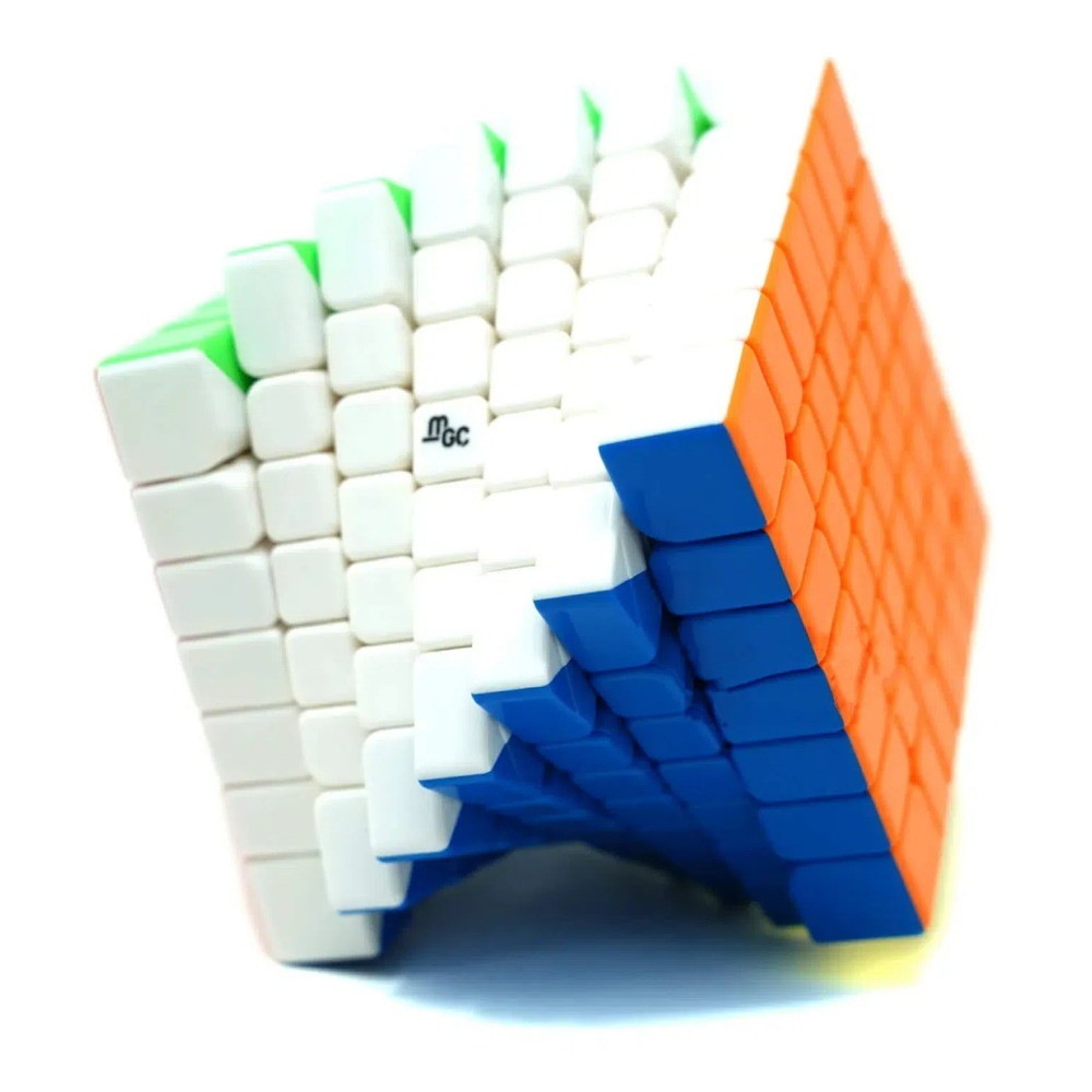 Yj MGC 7x7 Magnetic Speed Cube 7x7x7 Magic Cube Stickerless | Shopee ...