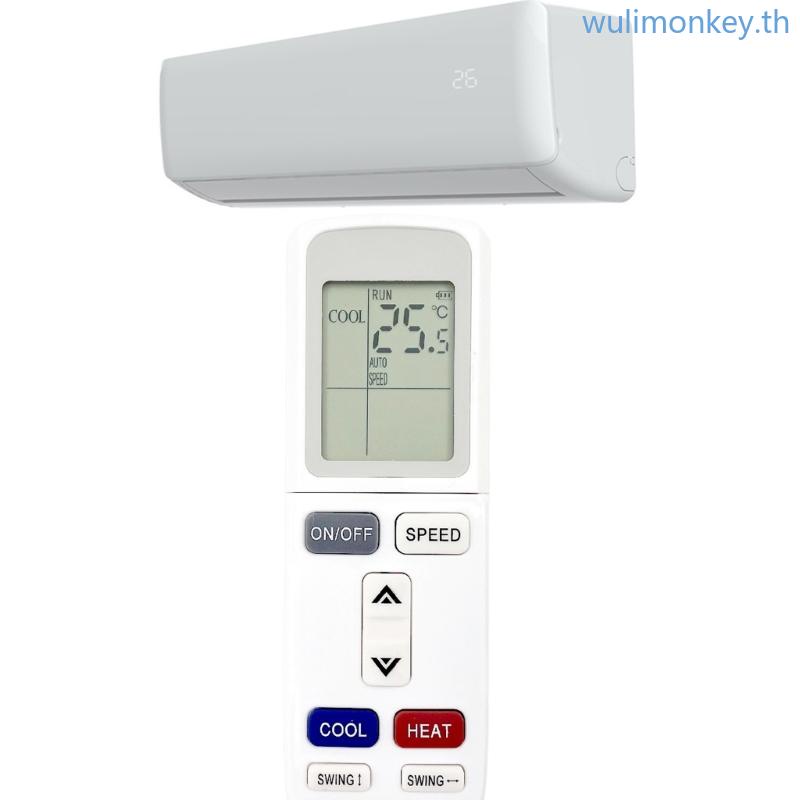 Wu A C รีโมตควบคุมเครื่องปรับอากาศ แบบเปลี่ยน สําหรับ Aux YKR-L 101E ...