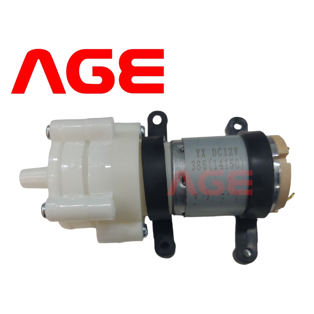 ปั๊่มน้ำขนาดเล็ก 385 water pump DC12V jet pump | Shopee Thailand
