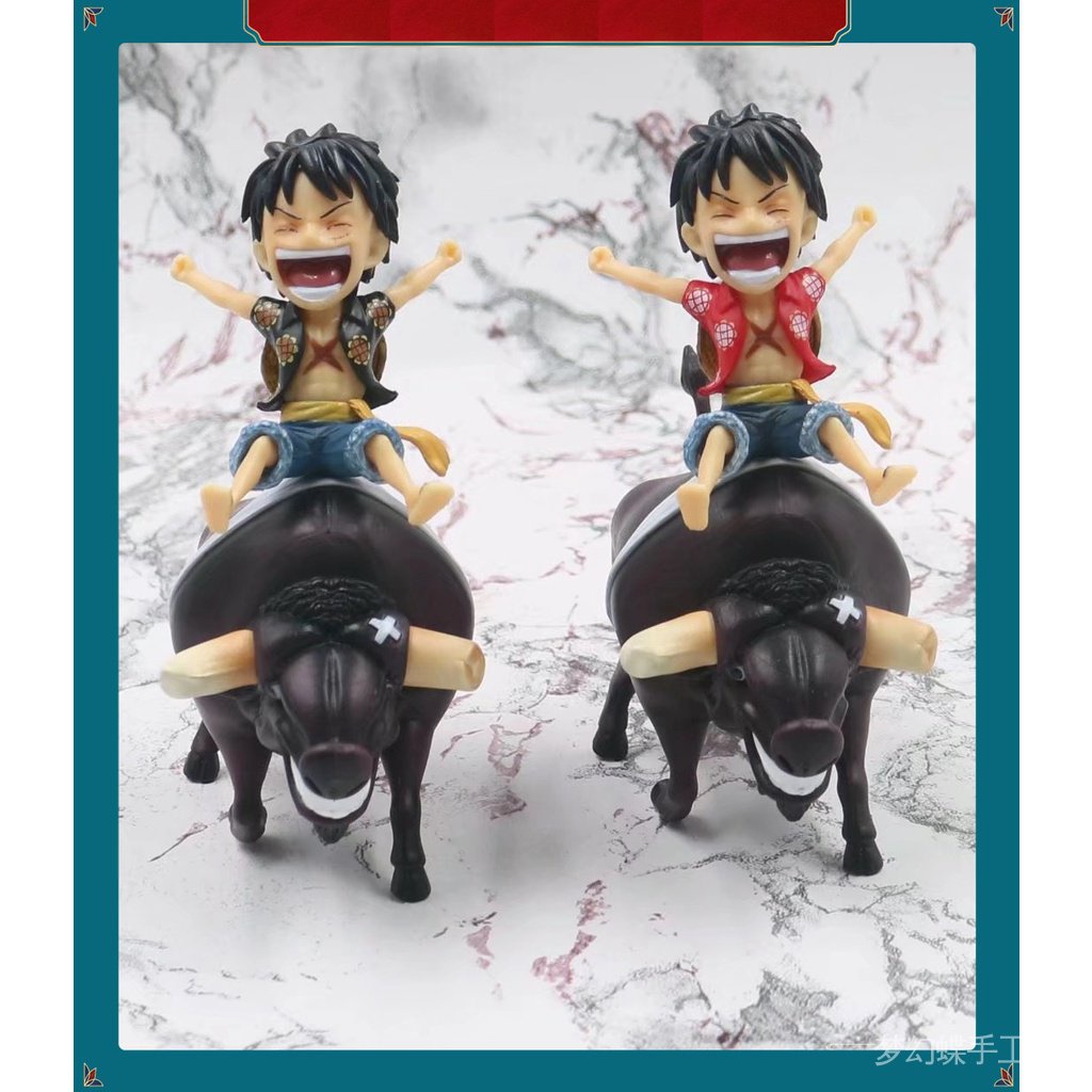 ฟิกเกอร์ รูปปั้นโจรสลัด Luffy Bull Ride Limited Edition GK มีสองสี ...
