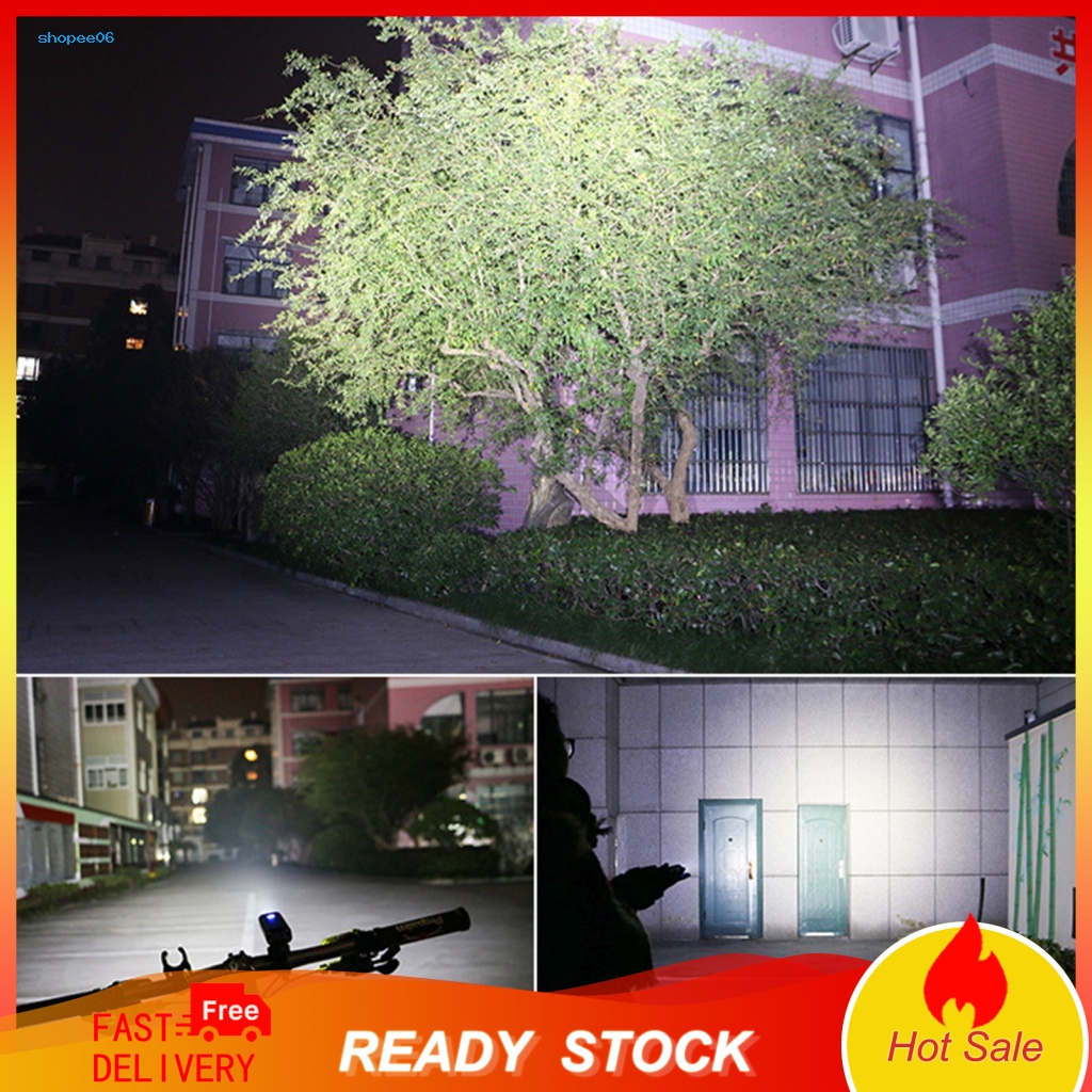 Setn ไฟฉายติดด้านหน้าจักรยาน 400 ลูเมน แบบชาร์จ USB | Shopee Thailand