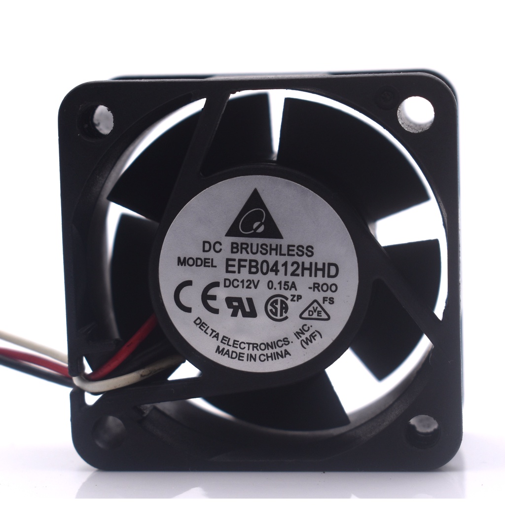 ของแท้ พัดลมสวิตช์ Delta EFB0412HHD 12V 0.15A 4020 H3C 4 ซม. | Shopee ...