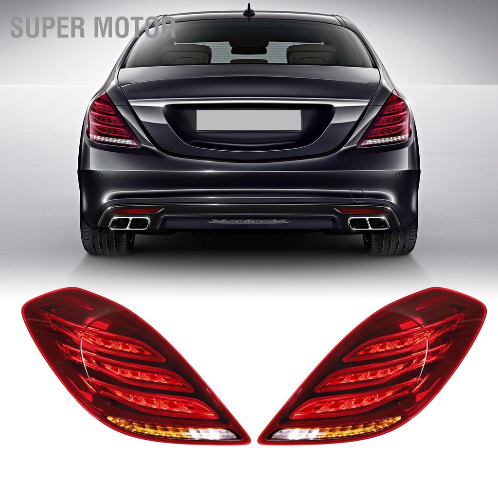 Super Motor ไฟท้าย LED ด้านหลัง DRL เบรคไฟเลี้ยวย้อนกลับหมอกโคมไฟสำหรับ ...