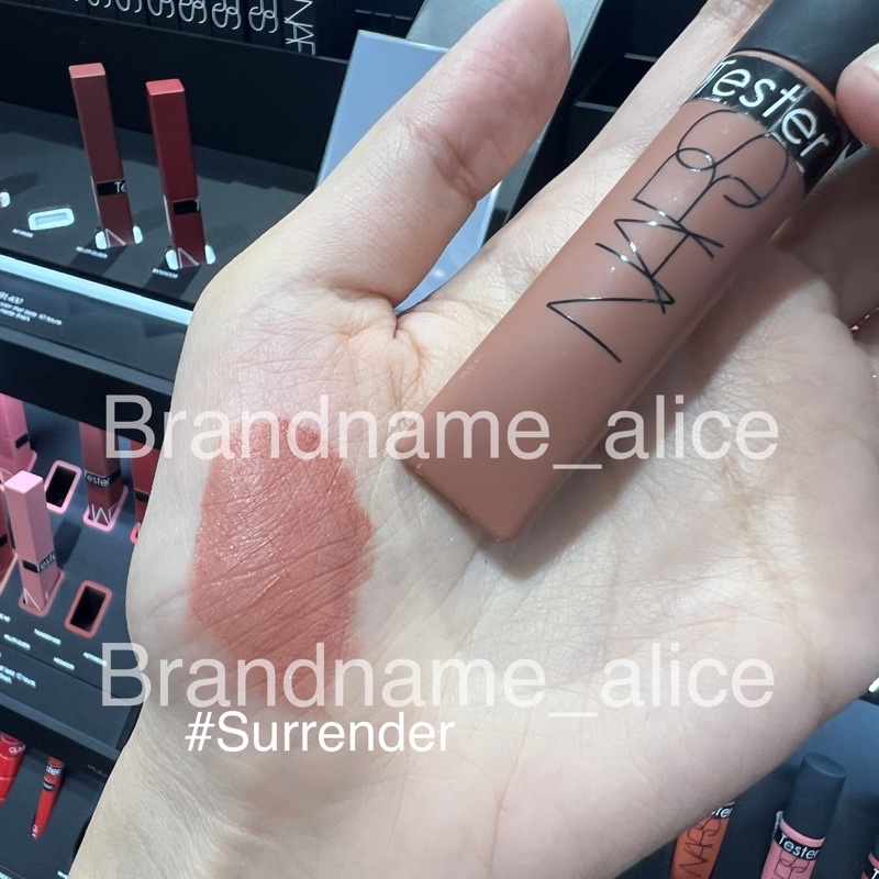 แท้ ลิป NARS air matte lip color 7.5ml สี Joyride, Gipsy, Shag, Surrender | Shopee Thailand