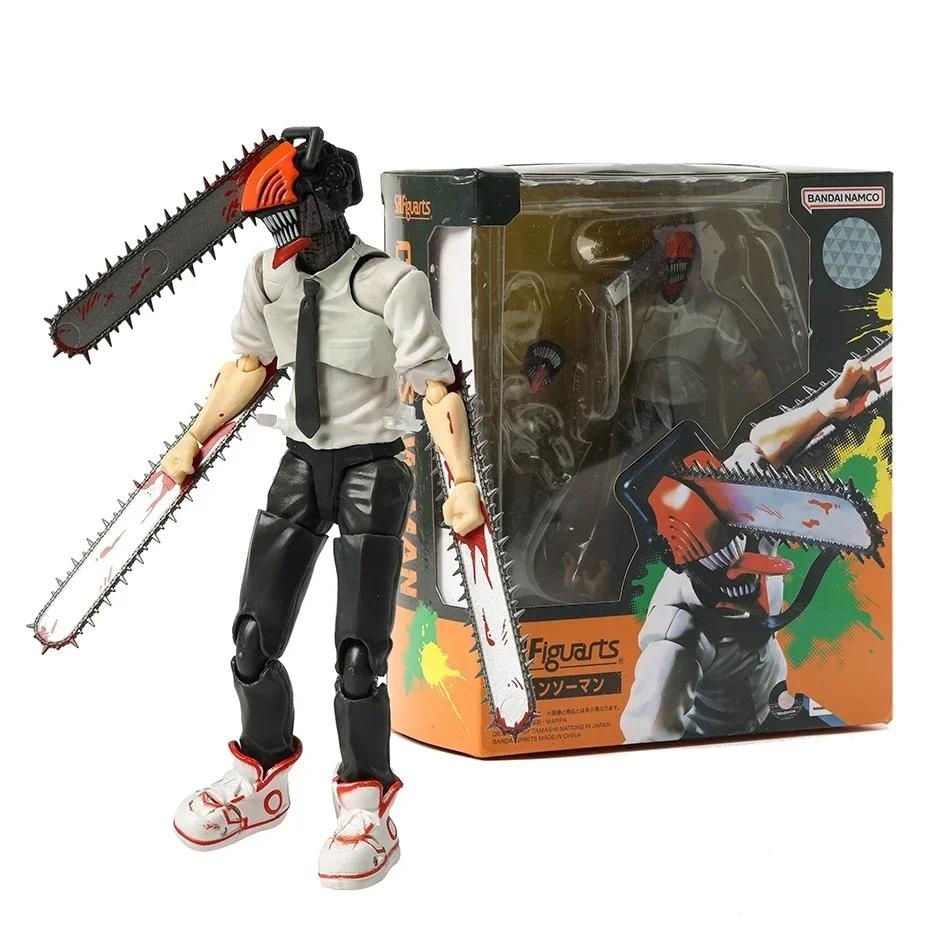 Chainsaw Man SH Figuart Denji SHF Action Figure Figuine ชุดตกแต่งของ ...