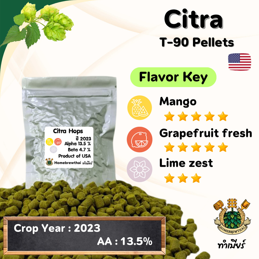 Citra Hops Pellet (ฮอปส์) | Shopee Thailand