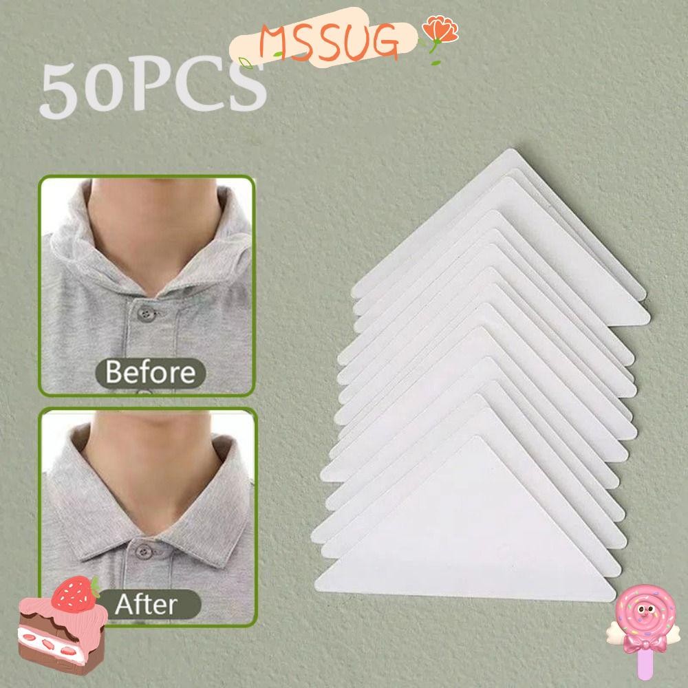 Mssug 50PCS ขาตั้งคอ Shaper, Anti-roll ที่มองไม่เห็น Collar Fixed Pads ...