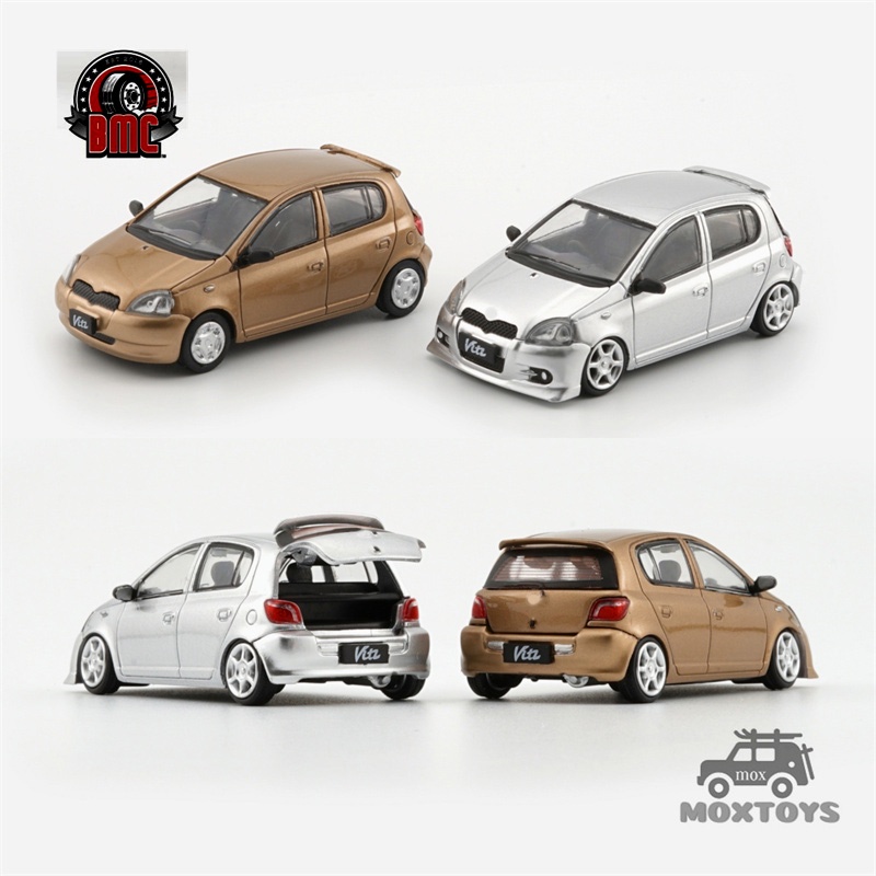 Bmc 1:641998 โมเดลรถยนต์ Echo Vitz 5 ประตู สีเงิน สีทอง | Shopee Thailand