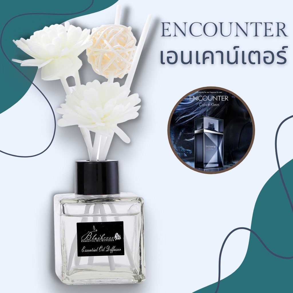 Encounter Luxury Aroma Reed Diffuser 50ml ก้านน้ำหอมอโรม่าอย่างดี กลิ่น ...