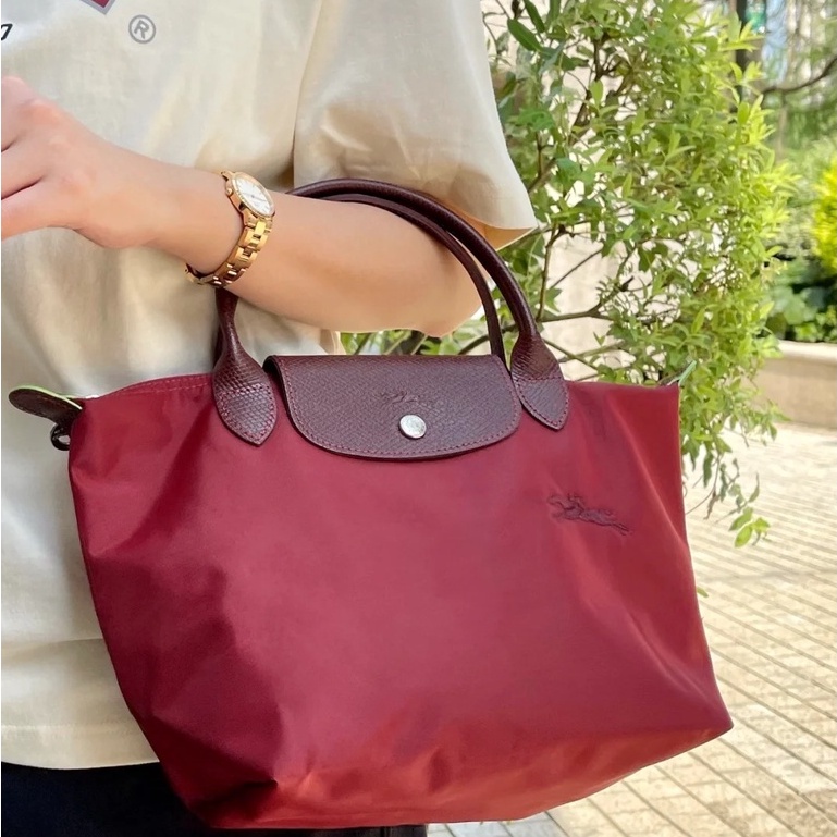 Longcham Le Pliage Green Series 1621 กระเป๋าสะพายไหล่ ทรงโท้ท กันน้ํา ...