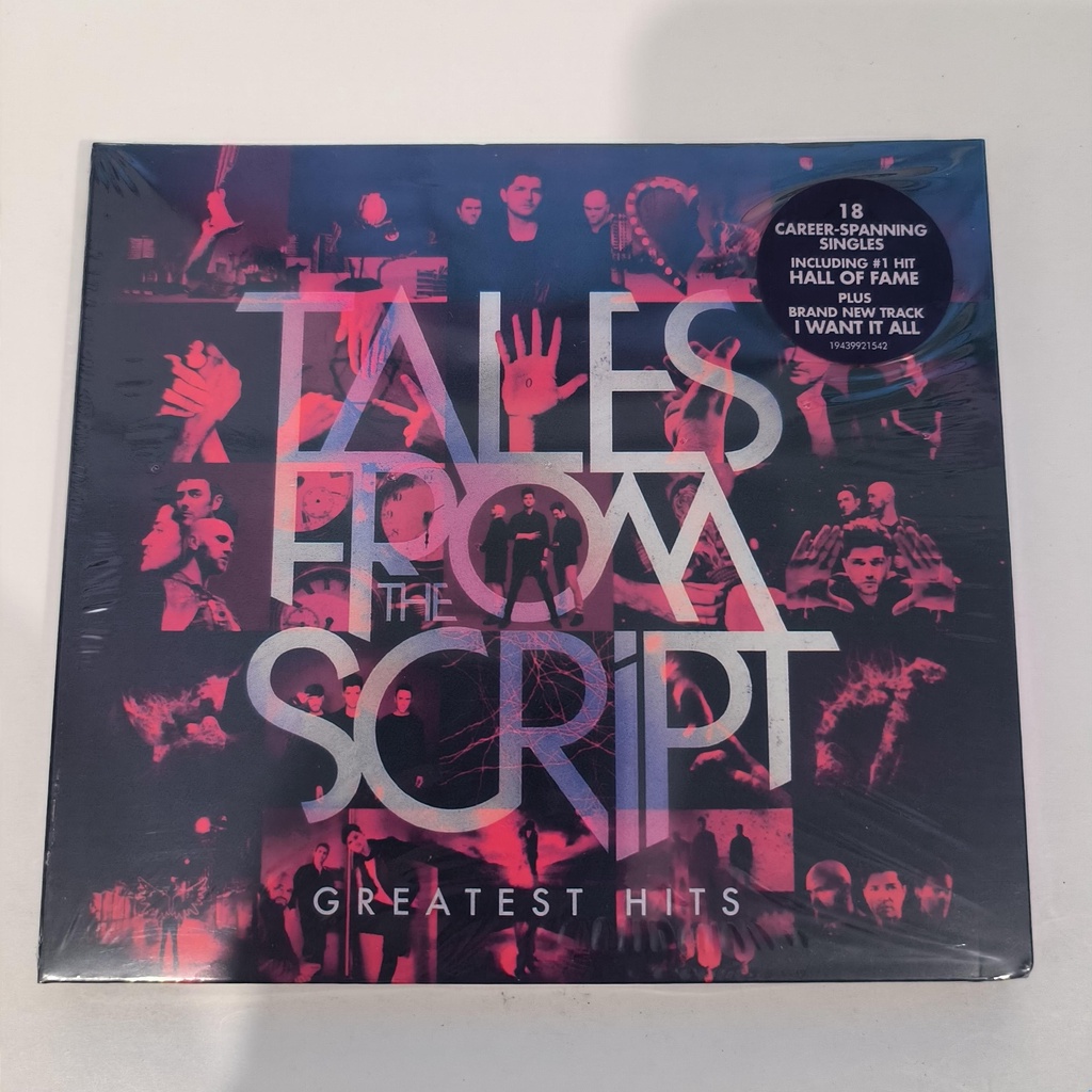 แผ่น CD อัลบั้ม The Script Tales From The Script: Greatest Hits M03 C12 ...