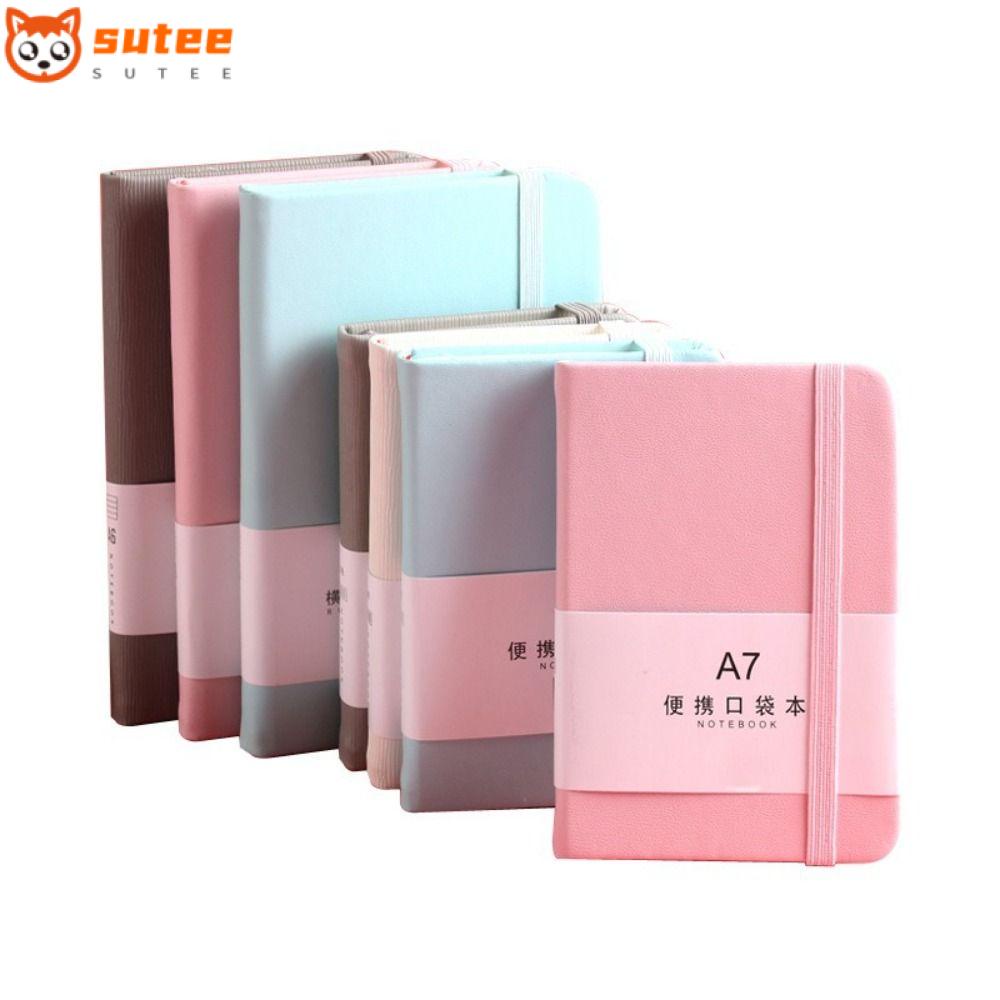 Sutee สมุดโน้ตไดอารี่ ขนาด A6 A7 ขนาดเล็ก แบบพกพา | Shopee Thailand