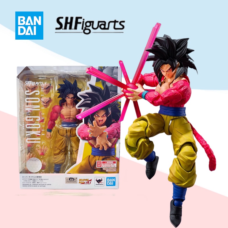 Bandai S.H.Figuarts SHF Dragon ball GT SUPER SAIYAN 4 SON GOKU โมเดลฟิก ...