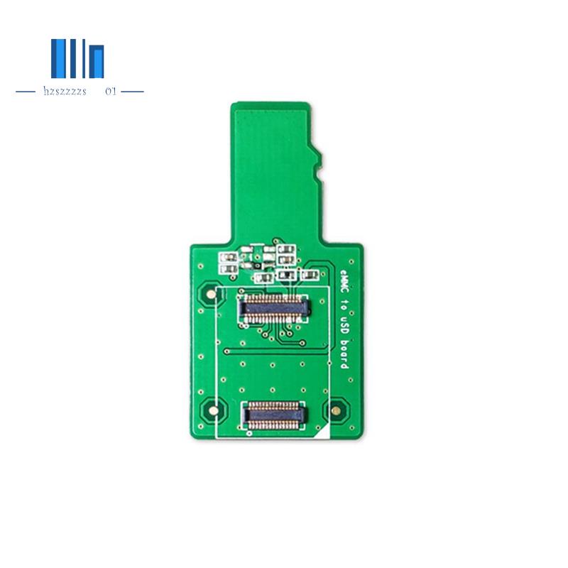 『hzszzzzs01』บอร์ดโมดูลอะแดปเตอร์ Emmc เป็น USD EMMC เป็น USB MicroSD EMMC สําหรับ ROCK PI 4A 4B ...