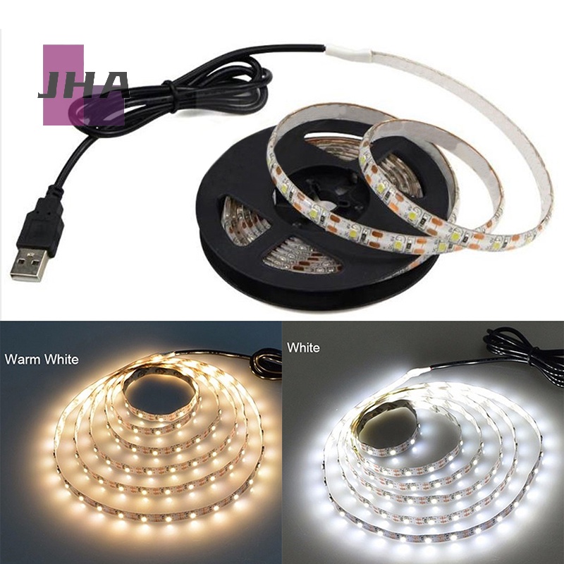 [JHA] ใหม่ สายไฟแบ็คไลท์ LED 5V USB สําหรับตกแต่งพื้นหลังทีวี | Shopee ...