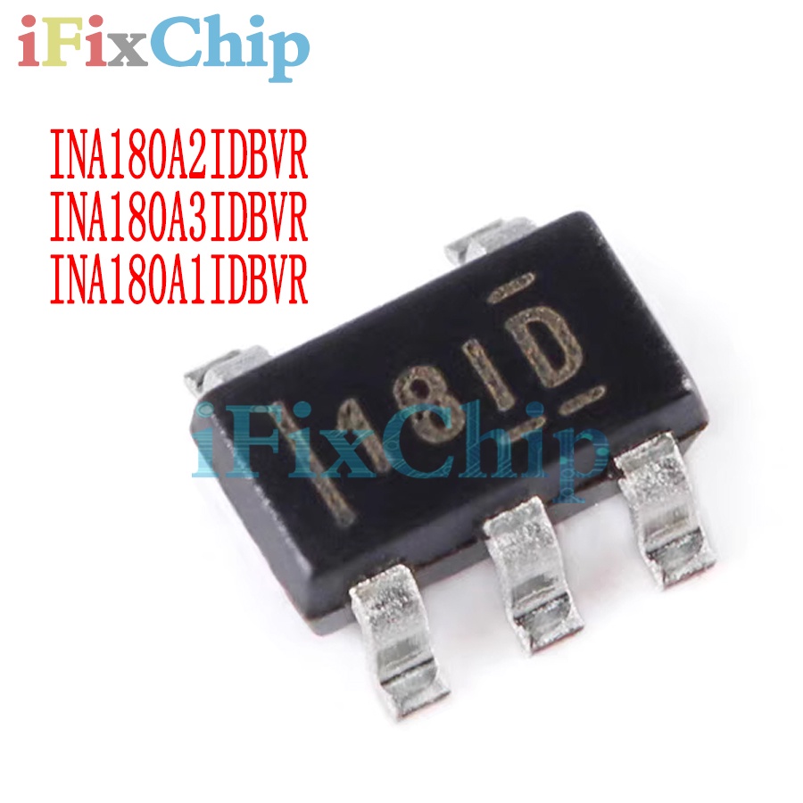 10pcs ยี่ห้อใหม่ INA180A1IDBVR INA180A2IDBVR INA180A3IDBVR INA180A1 ...