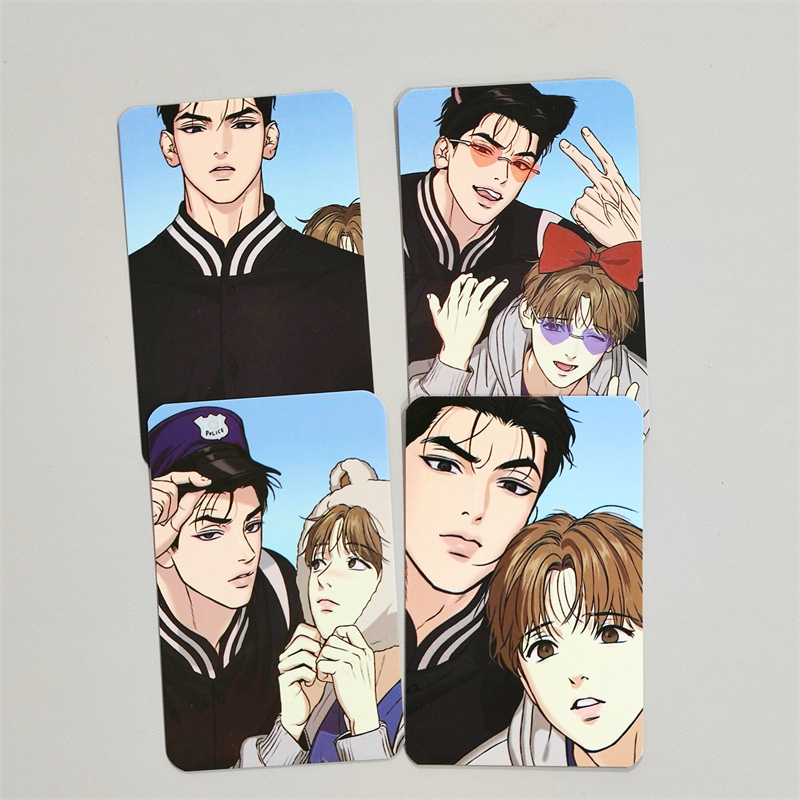 Jinx โฟโต้การ์ด รูปการ์ตูน Joo Jae Kyung Jin Dan สไตล์เกาหลี โฮมเมด 3 ...