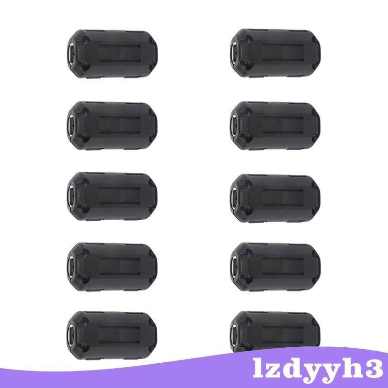 [Lzdyyh3] แพ็ค10 5มม.เฟอร์ไรท์ลูกปัดคลิปบน,ติดตั้งง่ายพร้อมคลิปสะดวกสําหรับสายวิดีโอสายพรีเมี่ยม ...