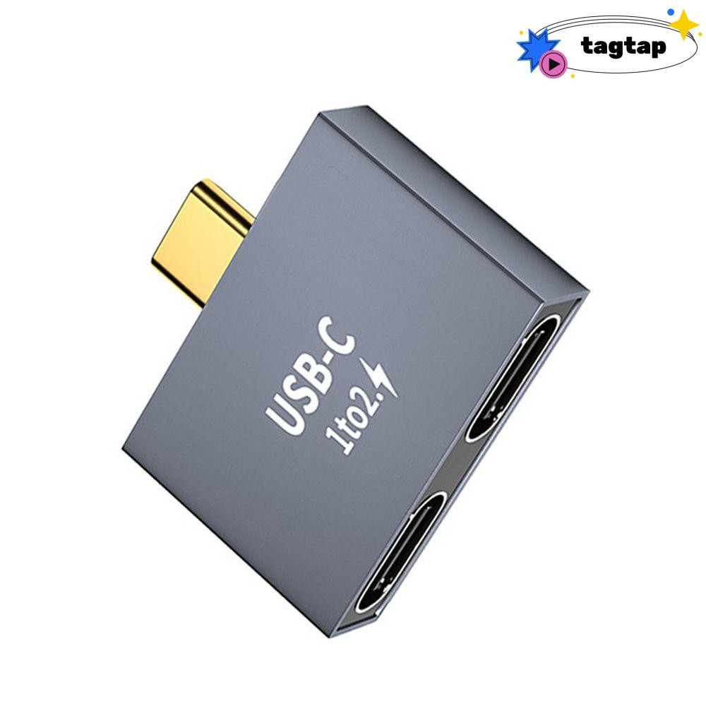 Tattap USB C Male to Dual USB C Female Extension Connector 1 ถึง 2 Adapter PD Charger | Shopee ...