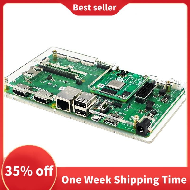 สําหรับ Raspberry Pi CM4 IO Board อะคริลิคโปร่งใสสําหรับ Raspberry Pi ...