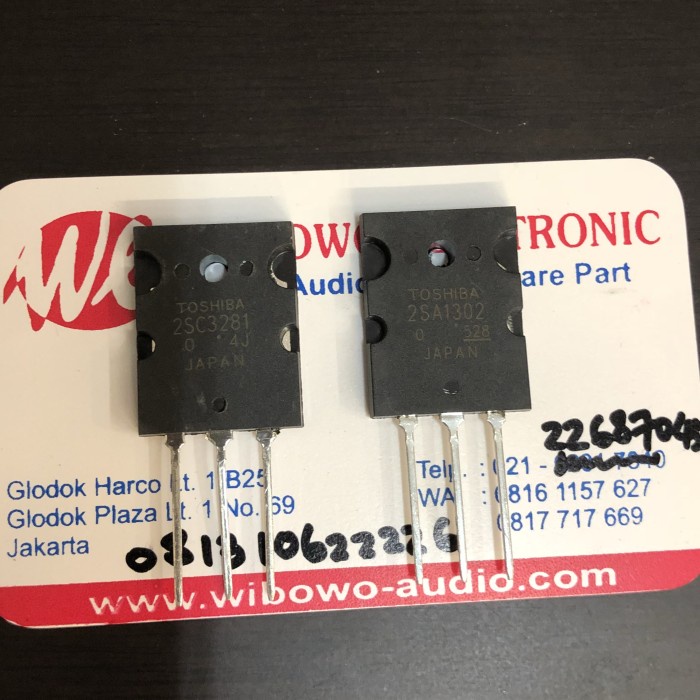 Part A1302 C3281 A1302-C3281 ทรานซิสเตอร์ 2SA1302 2SC3281 MHR27 | Shopee Thailand