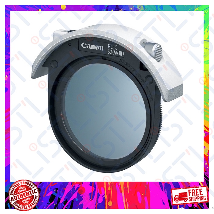 Canon Drop-in Circular Polarizing Filter PL-C52 | Shopee Thailand Canon Drop-in Circular Polarizing Filter PL-C52 | Shopee Thailand