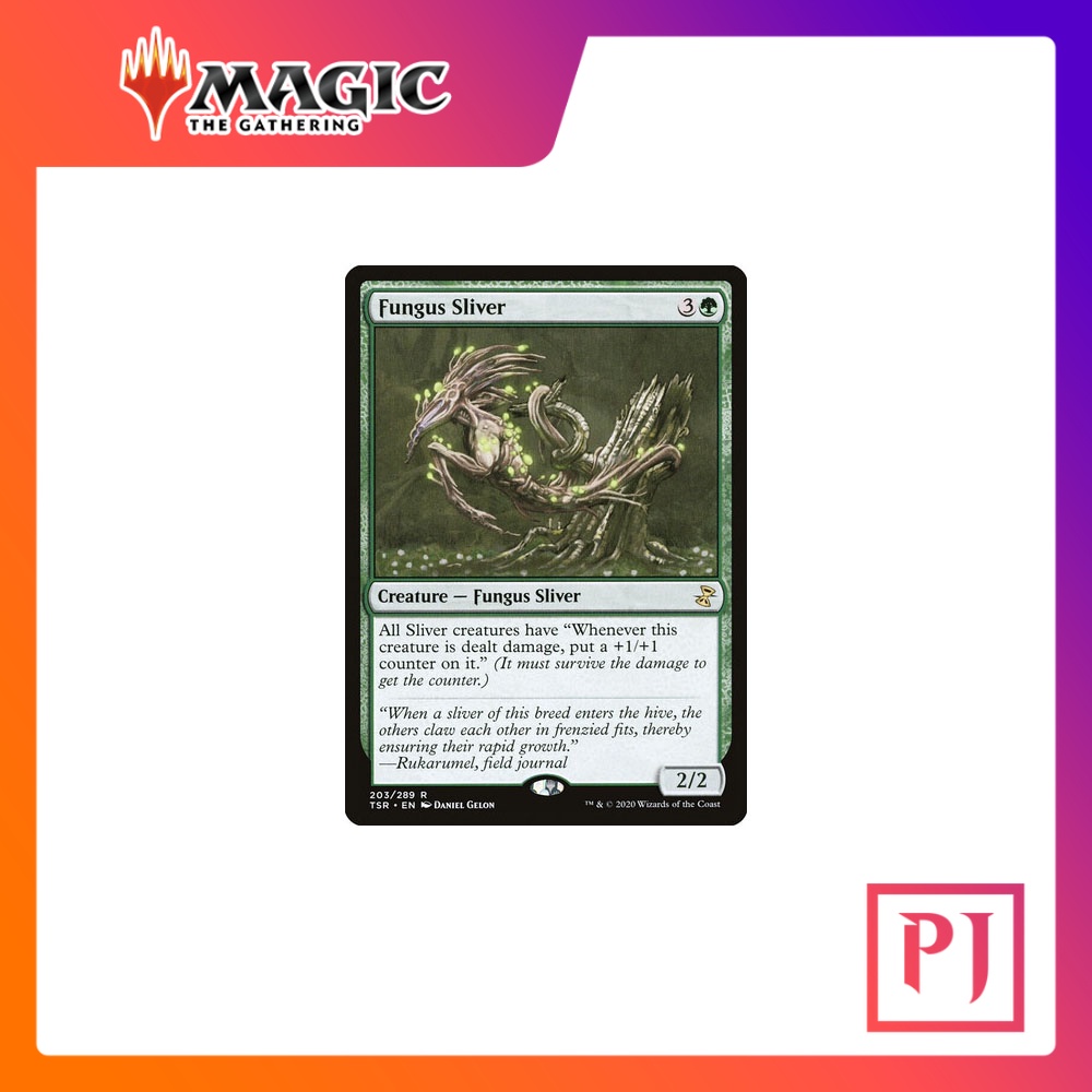 [MTG] Fungus Sliver [TSR] [GREEN] [RARE] [NORMAL] [ENG] (การ์ดเมจิค ...