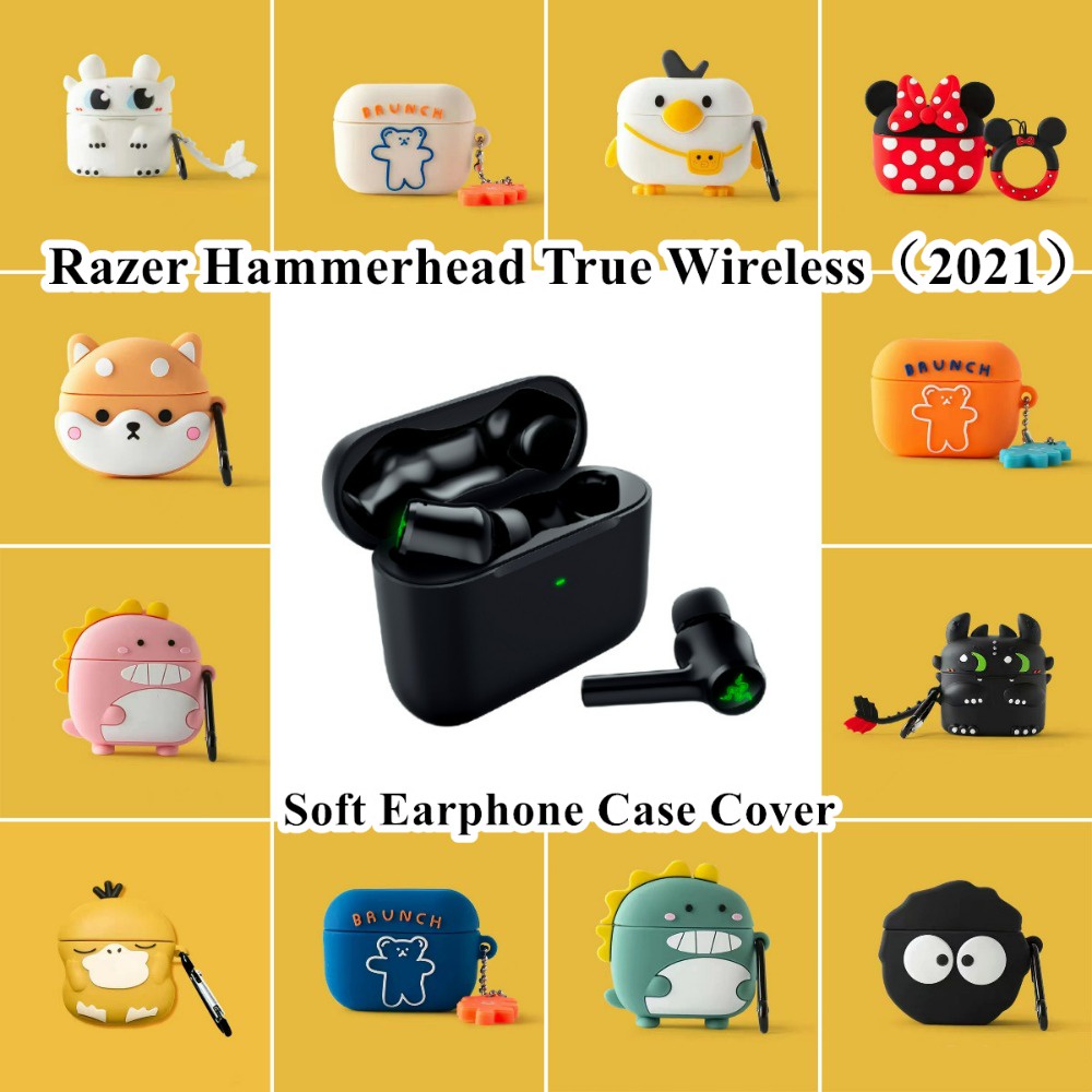 พร้อมส่ง! นําไปใช้กับ Razer Hammerhead True Pro 2021 เคส Case เคสหูฟัง ...