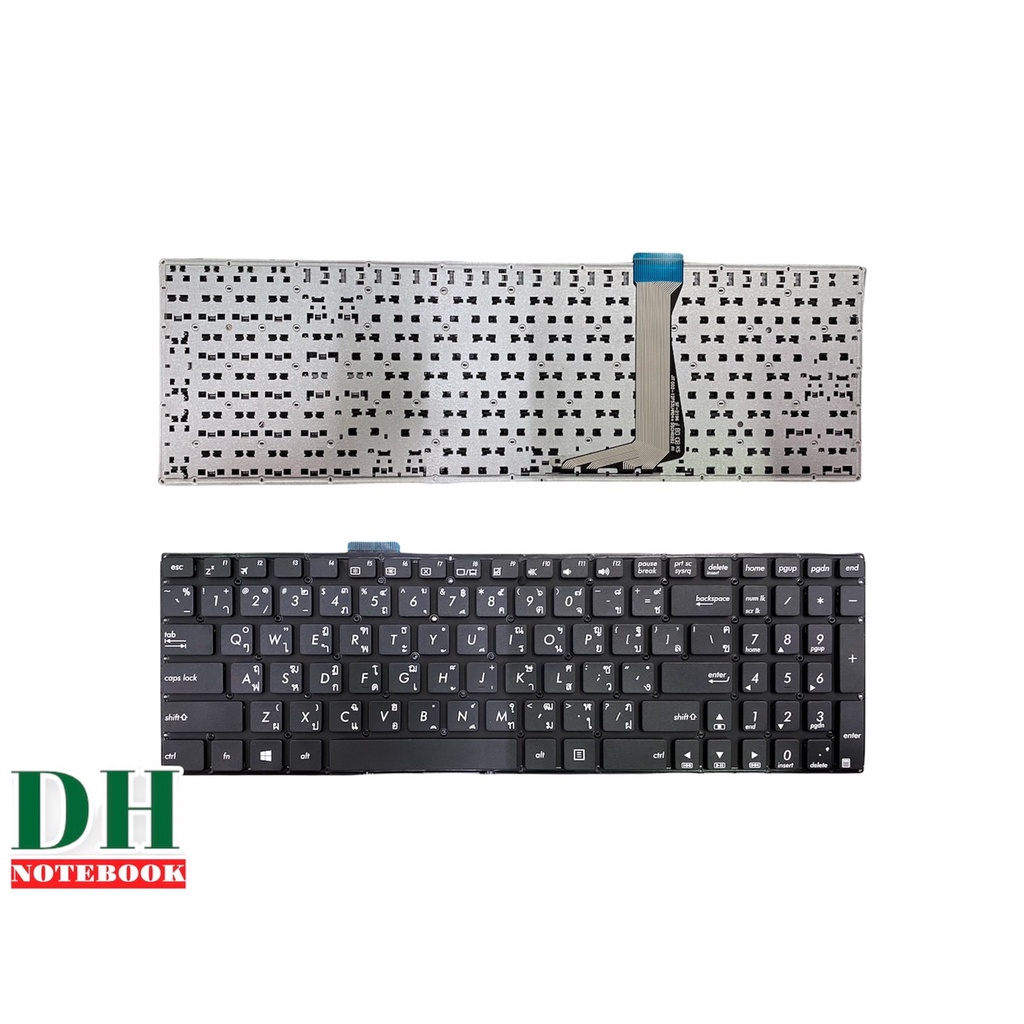 แป้นพิมพ์ คีย์บอร์ดโน๊ตบุ๊ค Asus E502 Laptop Keyboard | Shopee Thailand