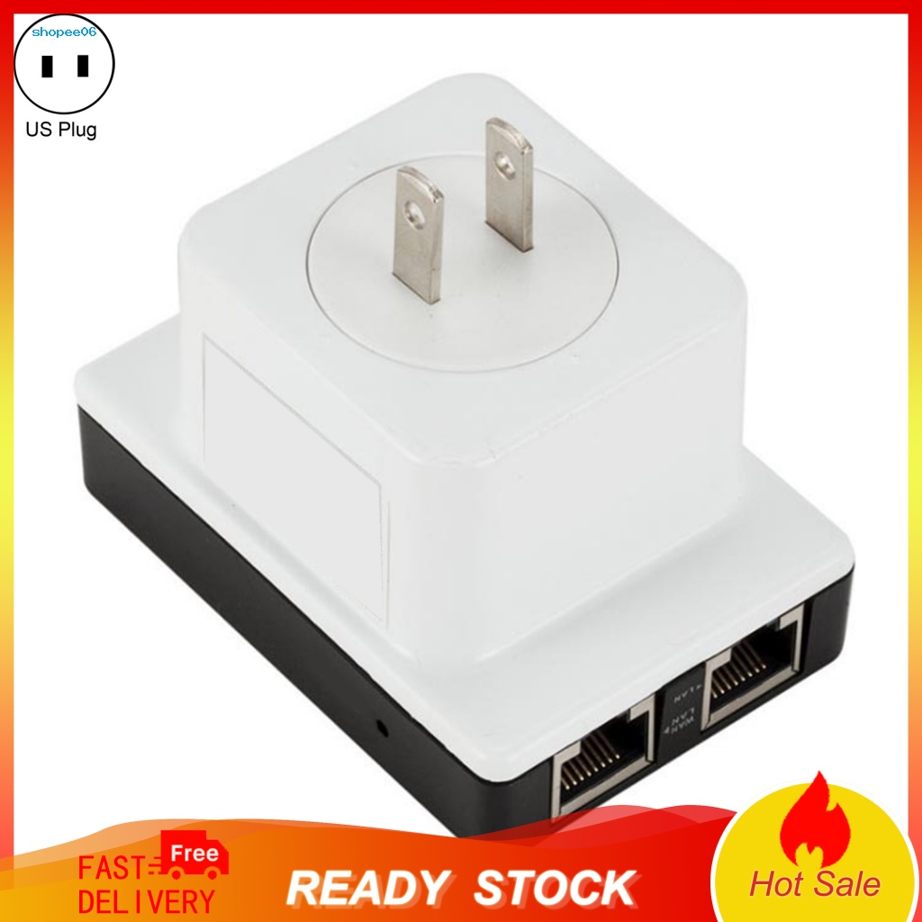 Setn อะแดปเตอร์ขยายสัญญาณ WiFi ไร้สาย พอร์ตเครือข่ายคู่ ขนาดเล็ก 300 เมตร | Shopee Thailand