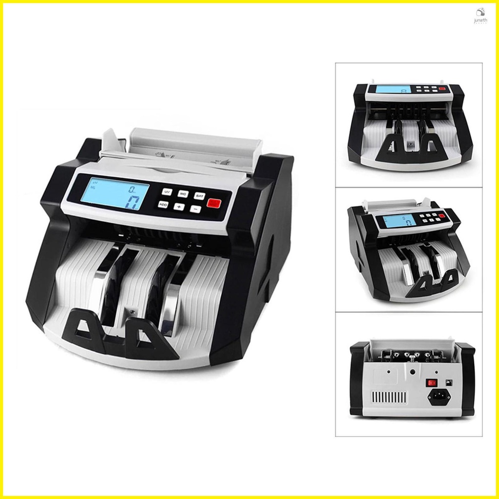Multi-Currency Cash Counter LCD Display UV MG Detector Euro Dollar AUD ...