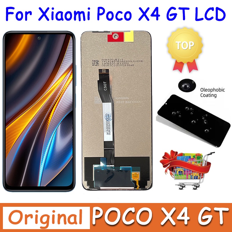 6.6 LCD สําหรับ Xiaomi POCO X4 GT 22041216G จอแสดงผล LCD หน้าจอสัมผัส ...
