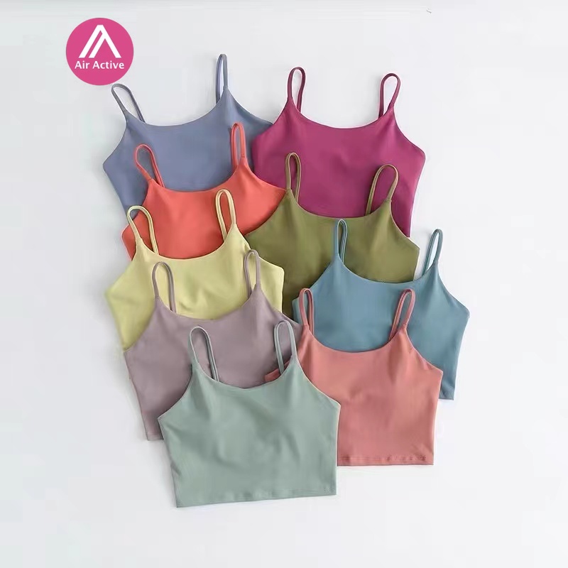 AirActive สปอร์ตบรา MotionFlow Bra มีฟองน้ำ น้ำหนักเบา ระบายอากาศ สายบ่าปรับได้ ดีไซน์เข้ารูป ...