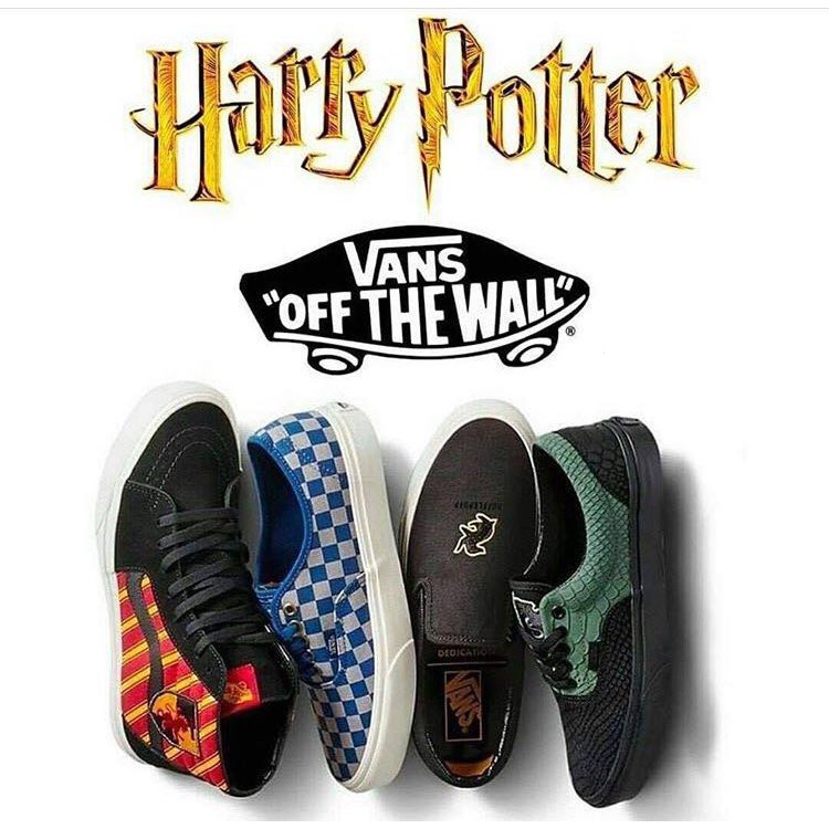 รองเท้าผ้าใบ VANS X HARRY POTTER GRYFFINDOR RAVENCLAW HUFFLEPUFF ...