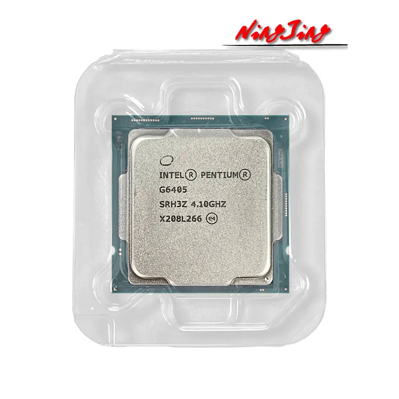โปรเซสเซอร์ CPU Intel Pentium G6405 4.1 GHz Dual-Core Quad-Thread 4M ...