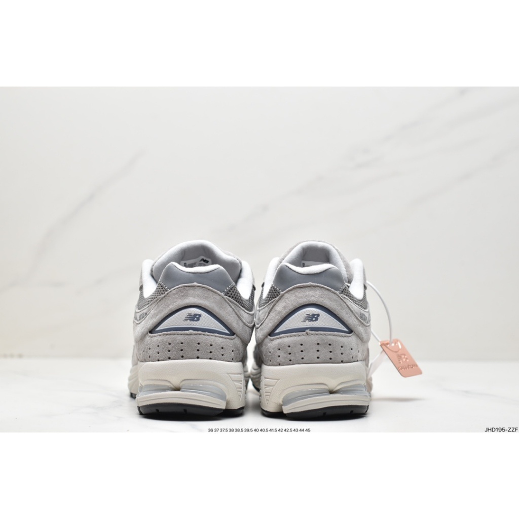 100% genuine New Balance M2002R NB Grey การดูดซับแรงกระแทกรองเท้า ...