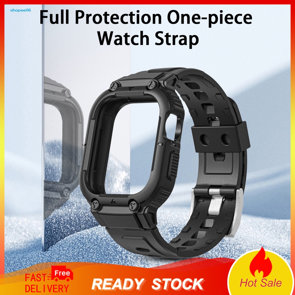 Setn สายนาฬิกาข้อมืออัจฉริยะ หัวเข็มขัดโลหะ ปรับได้ กันรอยขีดข่วน แบบเปลี่ยน สําหรับ Apple Watch ...