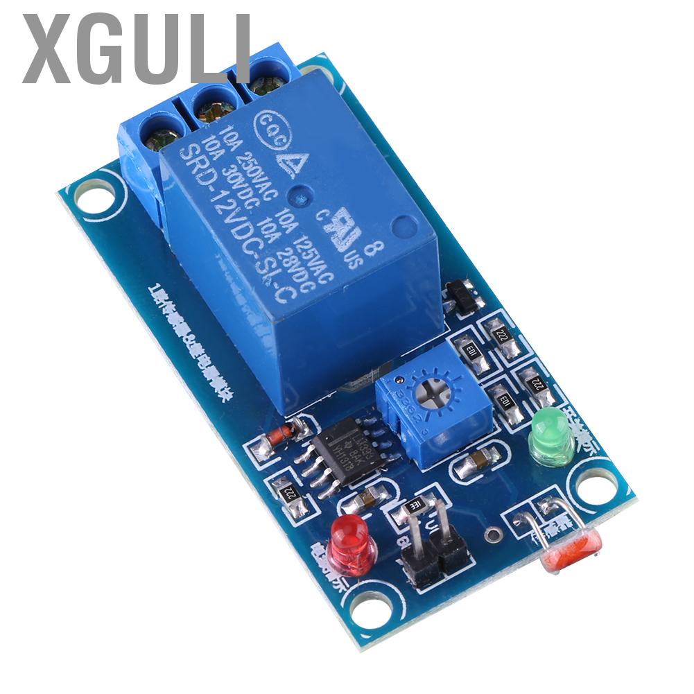 Xguli 12V Stable LDR Photoresistor Relay Module Controler Light ...