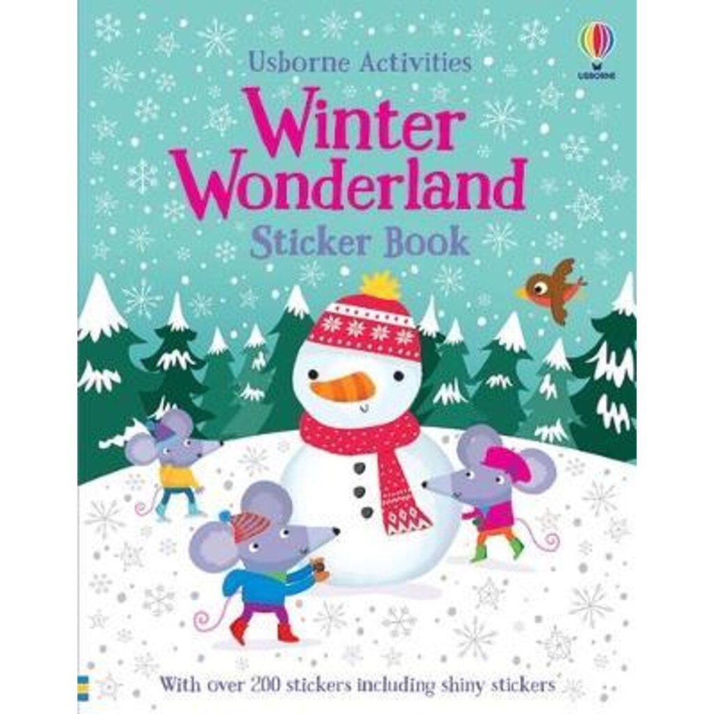 [หนังสือ สติ๊กเกอร์] Usborne Winter Wonderland Sticker Book มากกว่า 200 ...