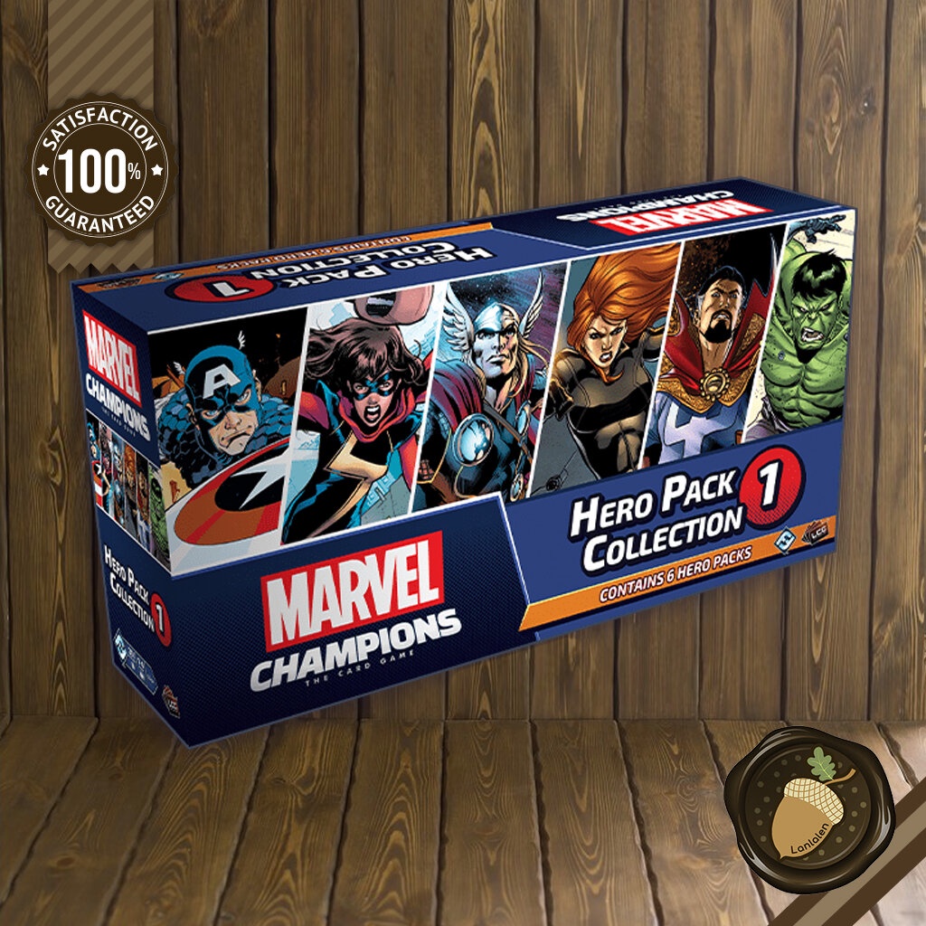 Marvel Champions: Hero Collection Pack 1 ส่วนเสริม บอร์ดเกมแท้ คู่มือ ...