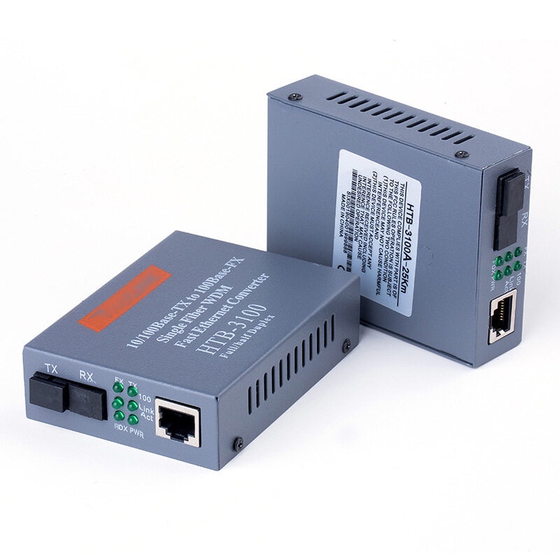 NetLINK Gigabit Media Converter 10/100/1000 MBPS HTB-GS-03 (A/B) Fiber ...