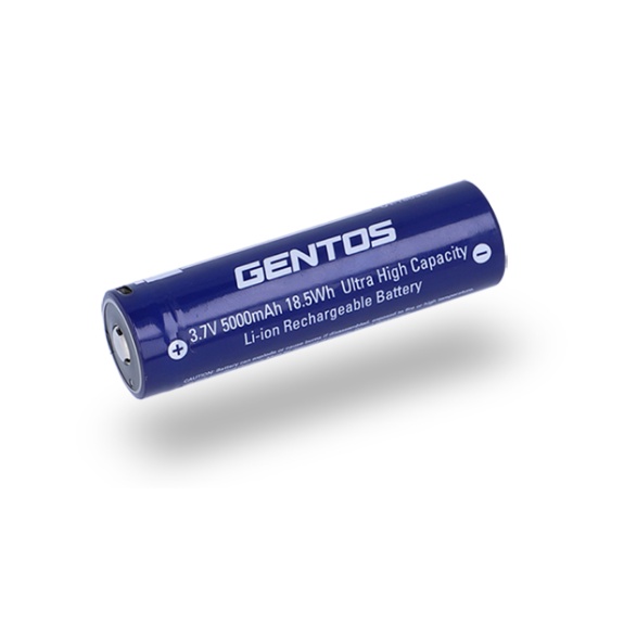 100 GENTOS ถ่านชาร์จ Li-Poly 21700 แท้จากญี่ปุ่น มีวงจร ความจุเต็ม 3.7V มีรูเสีย USB ปลอดภัยสูง ...