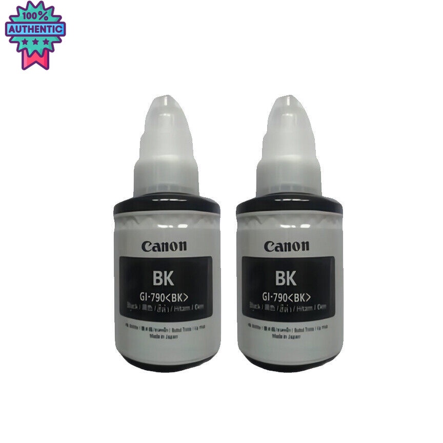 หมึกแคนนอน Canon GI 790BK หมึกเติม refill ink สีดำ ไม่มีกล่อง สำหรัเติม ...