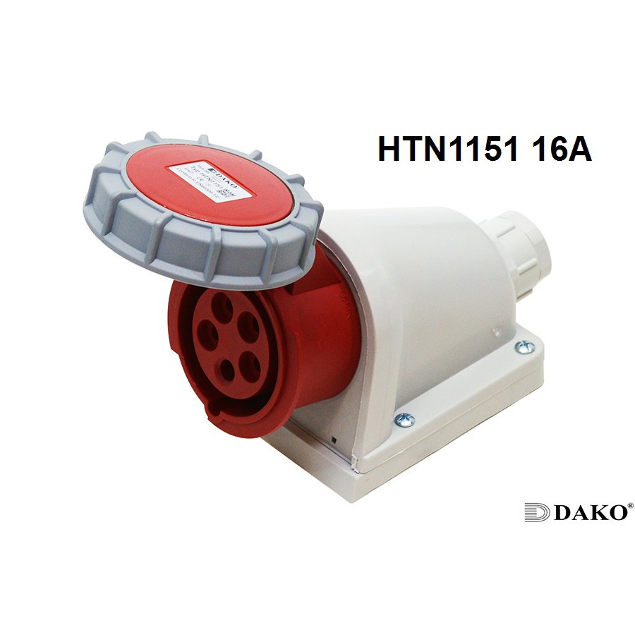 "Dako" Power Plug (เพาเวอร์ปลั๊ก) รุ่น HTN1151 16A 380V-415V 5Pin ระดับ ...