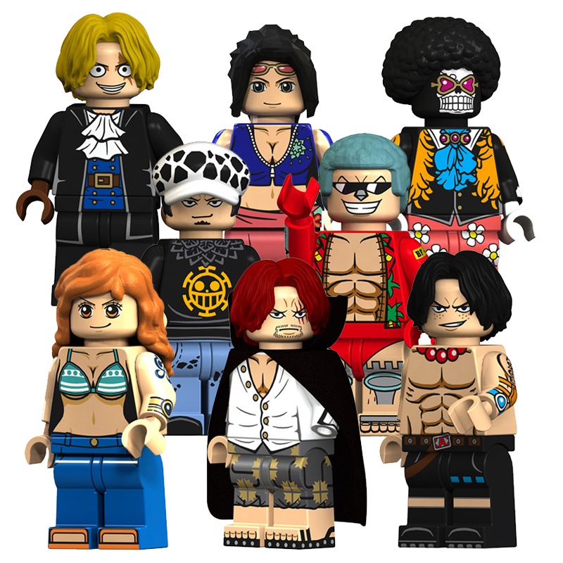 Kt1013 อะนิเมะ 1 ชิ้น Luffy Roronoa Zoro Nami Sanji Chopper Nico Robin ...