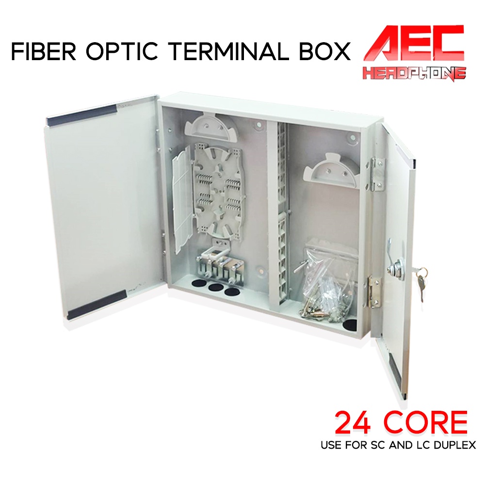 Rack Mount Fiber Optic Distribution Box ตู้รวม และ กระจายสายไฟเบอร์ ...